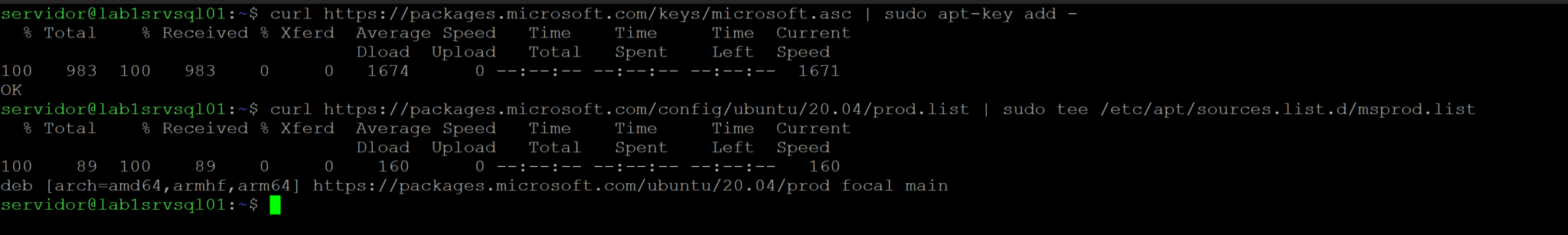 Instalação Microsoft SQL Server no Linux - Pense em TI